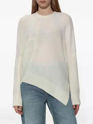 ALLSAINTS Asymmetric-hem Sweater - Neutrals