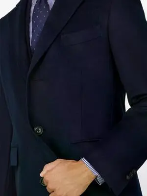 Boggi Milano Single-breasted Wool Coat