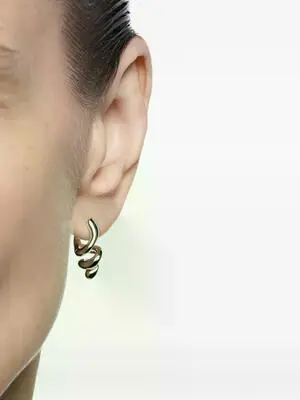 MARIA BLACK Coil Huggie Earring