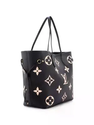 LOUIS VUITTON Neverfull Nm Bicolor Monogram Empreinte Giant Mm Tote Bag