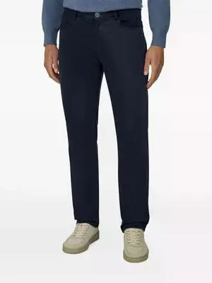 Boggi Milano Jeans In Stretch Cotton Tencel