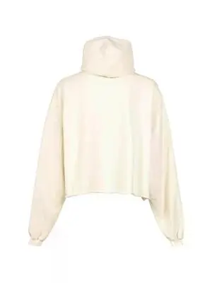 RRR123 Archive American Logo-print Cropped Hoodie