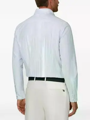 Boggi Milano Striped Oxford Cotton Shirt Regular Fit