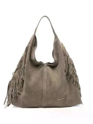 MARC ELLIS Altea Fringe-detail Suede Shoulder Bag