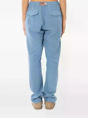 MC2 SAINT BARTH Calais Linen Tapered Trousers