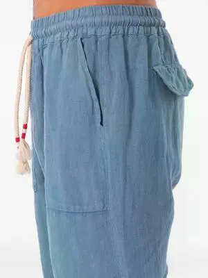 MC2 SAINT BARTH Calais Linen Tapered Trousers