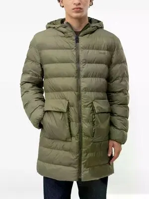 Hugo Quilted Hooded Padded Jacket