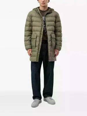 Hugo Quilted Hooded Padded Jacket