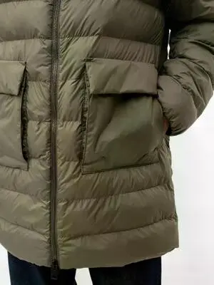 Hugo Quilted Hooded Padded Jacket
