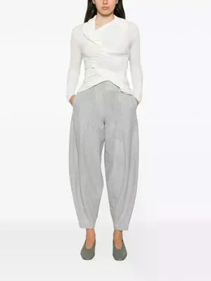 Liviana Conti Houndstooth-pattern Trousers
