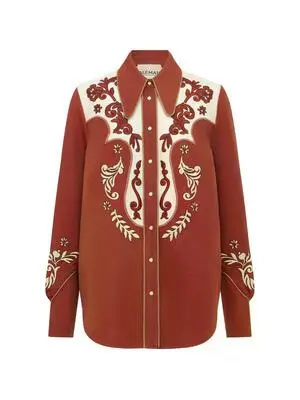 ALEMAIS Duke Embroidered Shirt