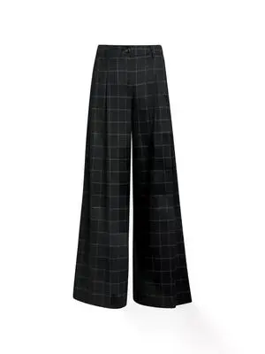 Essentiel Antwerp Kollection Check-pattern Palazzo Pants