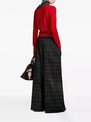 Essentiel Antwerp Kollection Check-pattern Palazzo Pants