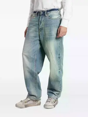 EVISU Seagull-print Jeans