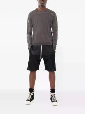 MD75 Hand-treated Knitted Sweater - Grey