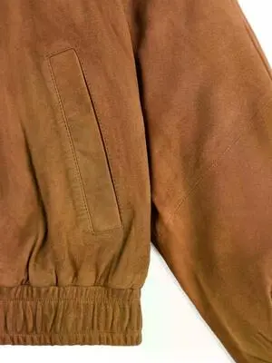 Hogan Bomber Jacket In Suede