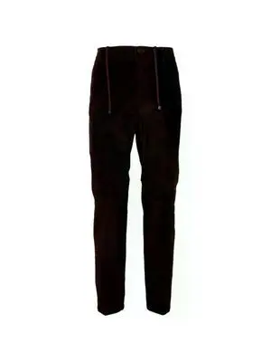 CRUNA Corduroy Drawstring Trousers - Brown