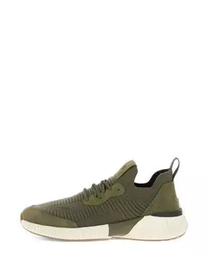 Boggi Milano Willow Trainers In Wool Blend - Green