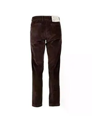 B SETTECENTO Pleated Corduroy Trousers