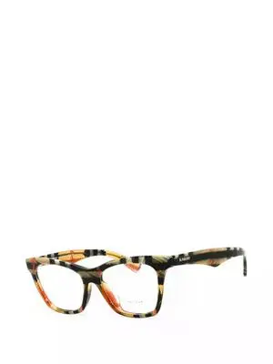 Burberry Check-pattern Cat-eye Glasses