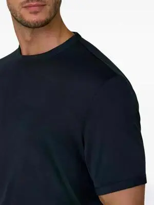 Boggi Milano T-shirt In Wool Jersey Wooltech