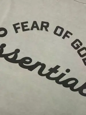 Fear Of God Training 90s Logo-print T-shirt - Grey