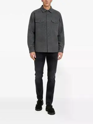 PAOLO PECORA Button-up Chest-pocket Shirt