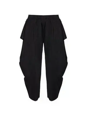 Issey Miyake Pleated Wide-leg Trousers