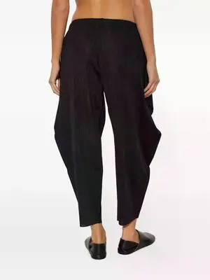 Issey Miyake Pleated Wide-leg Trousers
