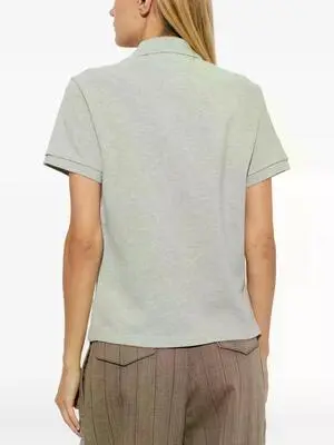 AMI Paris De Coeur Polo Shirt - Grey