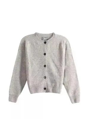 MARGARET HOWELL Button-up Knitted Cardigan - Grey