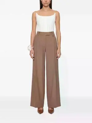 Giuseppe Di Morabito Pressed-crease Wide-leg Trousers