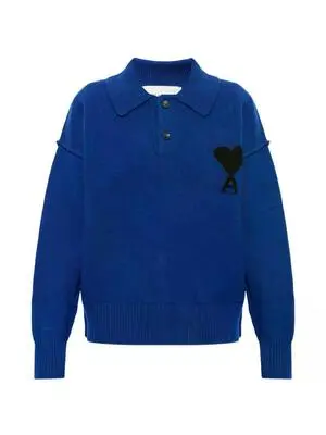 AMI Paris De Coeur Polo Top