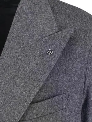 Tagliatore Double-breasted Peak-lapel Coat