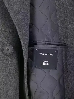 Tagliatore Double-breasted Peak-lapel Coat