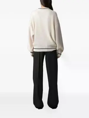 GAELLE PARIS Pressed-crease Tailored Trousers