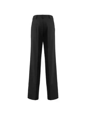 GAELLE PARIS Pressed-crease Tailored Trousers