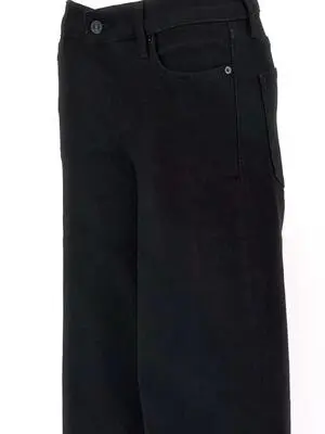 FRAME Wide-leg Jeans - Black
