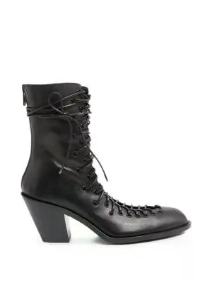 ANN DEMEULEMEESTER Noelia Lace-up Ankle Boots