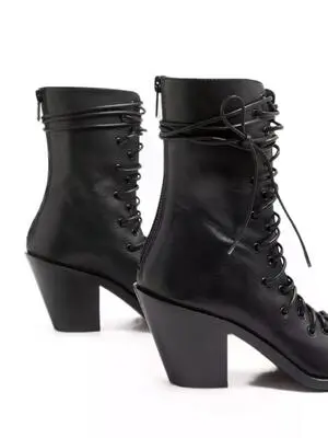 ANN DEMEULEMEESTER Noelia Lace-up Ankle Boots