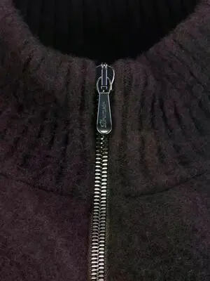 DRUMOHR Zip-up Lambswool Cardigan