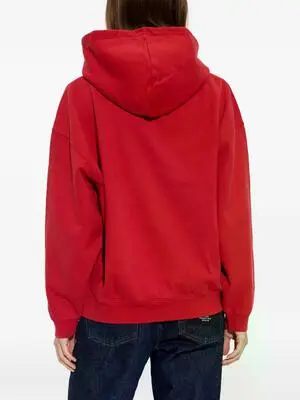 ANINE BING Harvey Logo-appliqué Hoodie