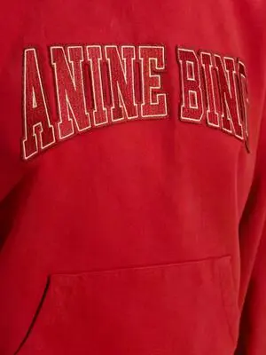 ANINE BING Harvey Logo-appliqué Hoodie