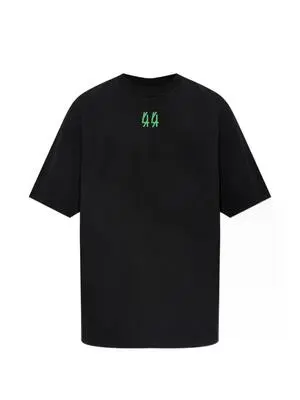 44 LABEL GROUP Graphic-print T-shirt - Black