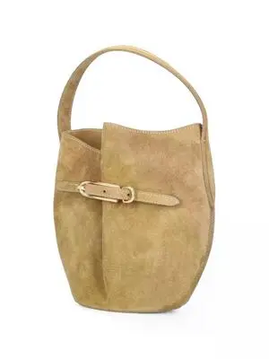 LIFFNER Buckle-detail Calf Suede Tote Bag