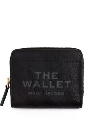 Marc Jacobs Mini Logo-embossed Wallet - Black