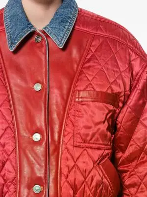 Isabel Marant Étoile Devyna Quilted Satin Jacket