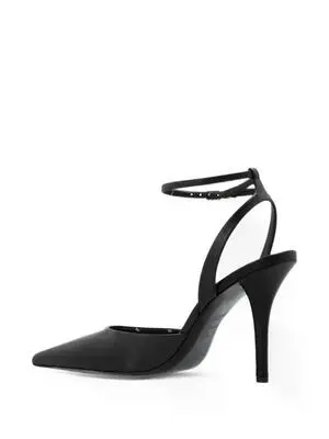 Balmain Pointed-toe Ankle-strap Pumps