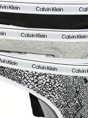 Calvin Klein Logo-waistband Briefs