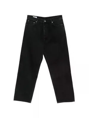 Off-White Arrows-print Straight-leg Jeans - Black